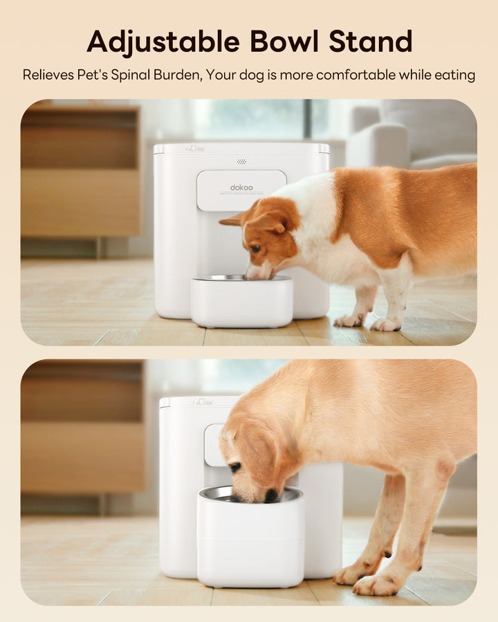 Automatic Large Dog Feeder 15L with Bowl – Dokoo